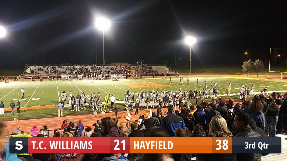 The Hayfield Hawks defeat the Alexandria City Titans 59 to 37 - ScoreStream
