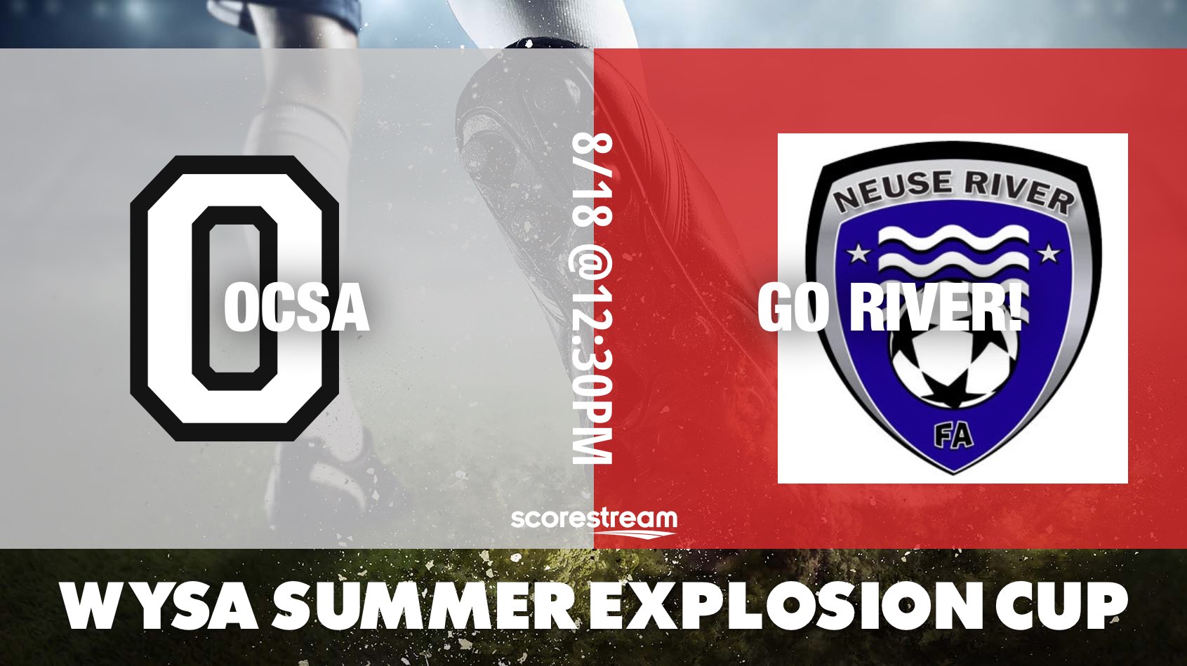 The Neuse River F.A. 08B Red GO RIVER! tied the OCSA Coastal Crew OCSA ...