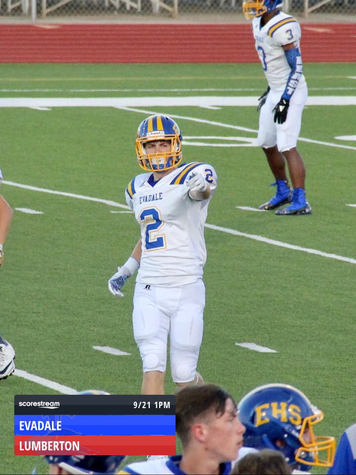 The Lumberton Raiders defeat the Evadale Rebels 54 to 6 - ScoreStream