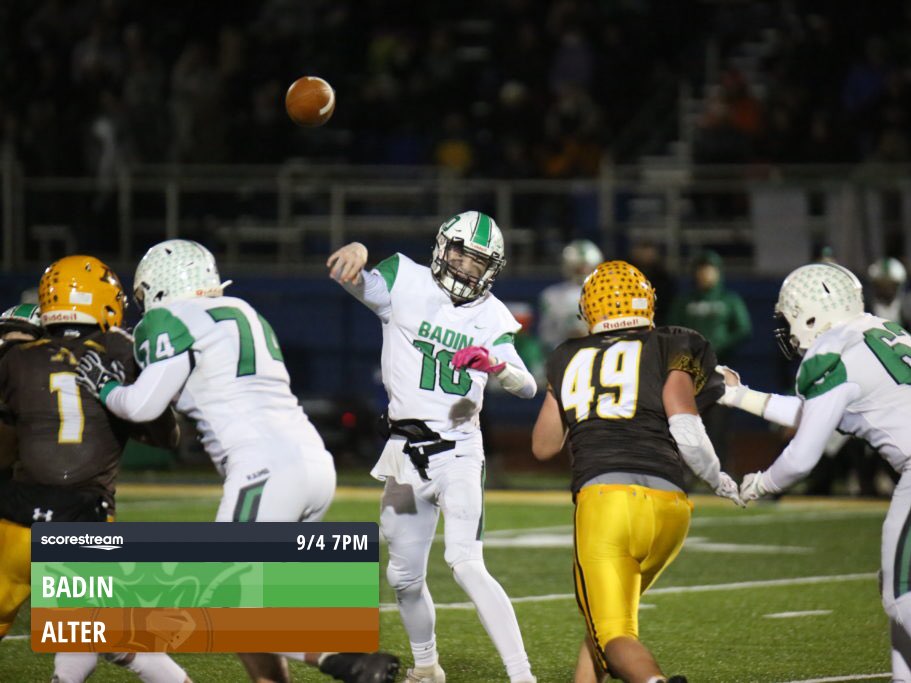 The Badin Rams defeat the Alter Knights 14 to 12 - ScoreStream