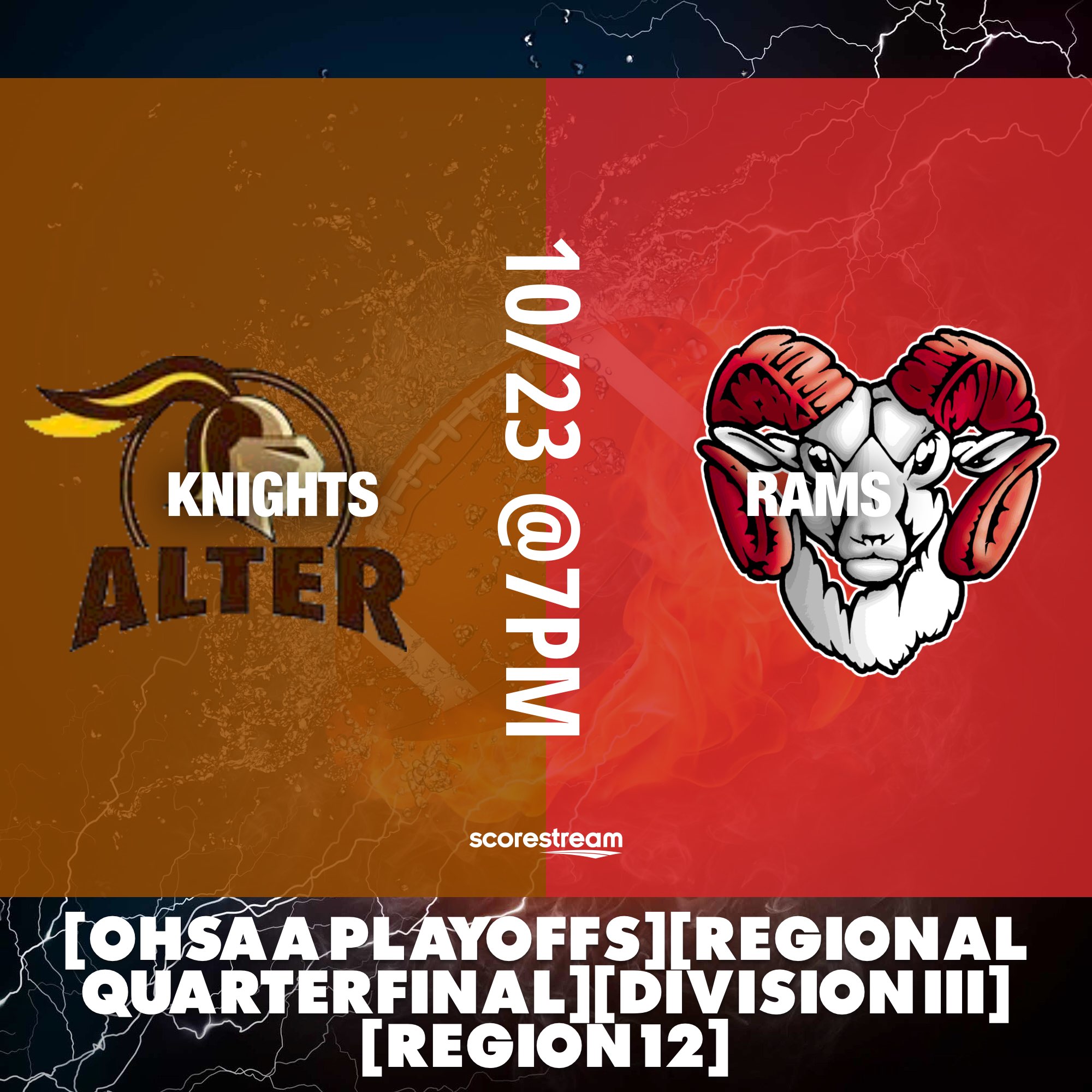 The Alter Knights defeat the Trotwood-Madison Rams 42 to 0 - ScoreStream