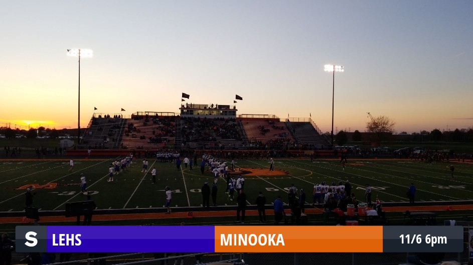The Lincoln-Way East Griffins defeat the Minooka Indians 35 to 7 ...