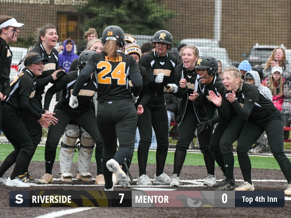 The Riverside Beavers defeat the Mentor Cardinals 12 to 1 - ScoreStream