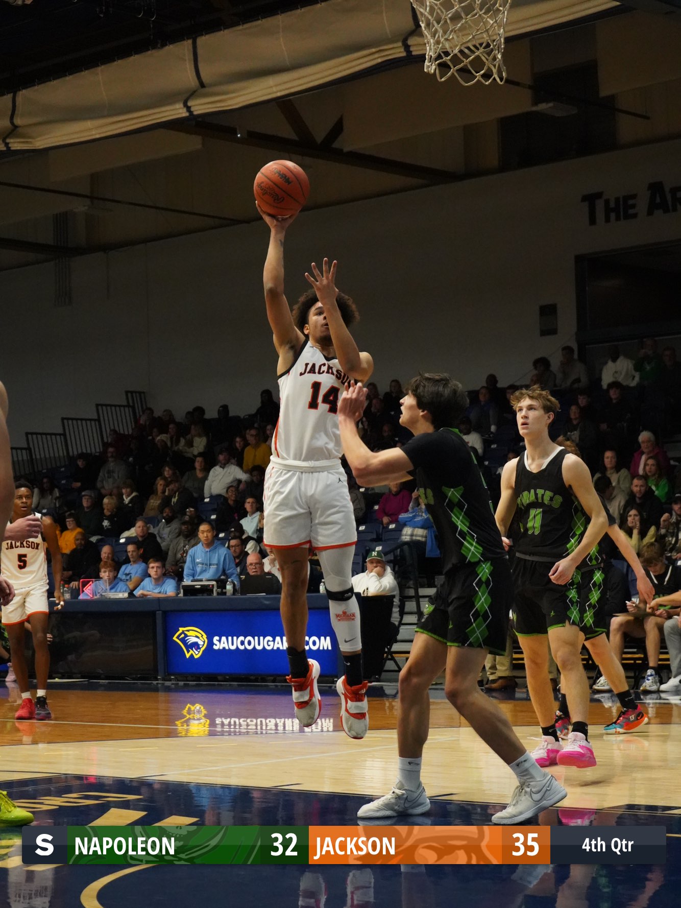 The Jackson Vikings defeat the Napoleon Pirates 42 to 37 - ScoreStream