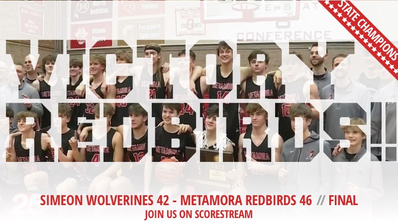 The Metamora Redbirds defeat the Simeon Wolverines 46 to 42 - ScoreStream