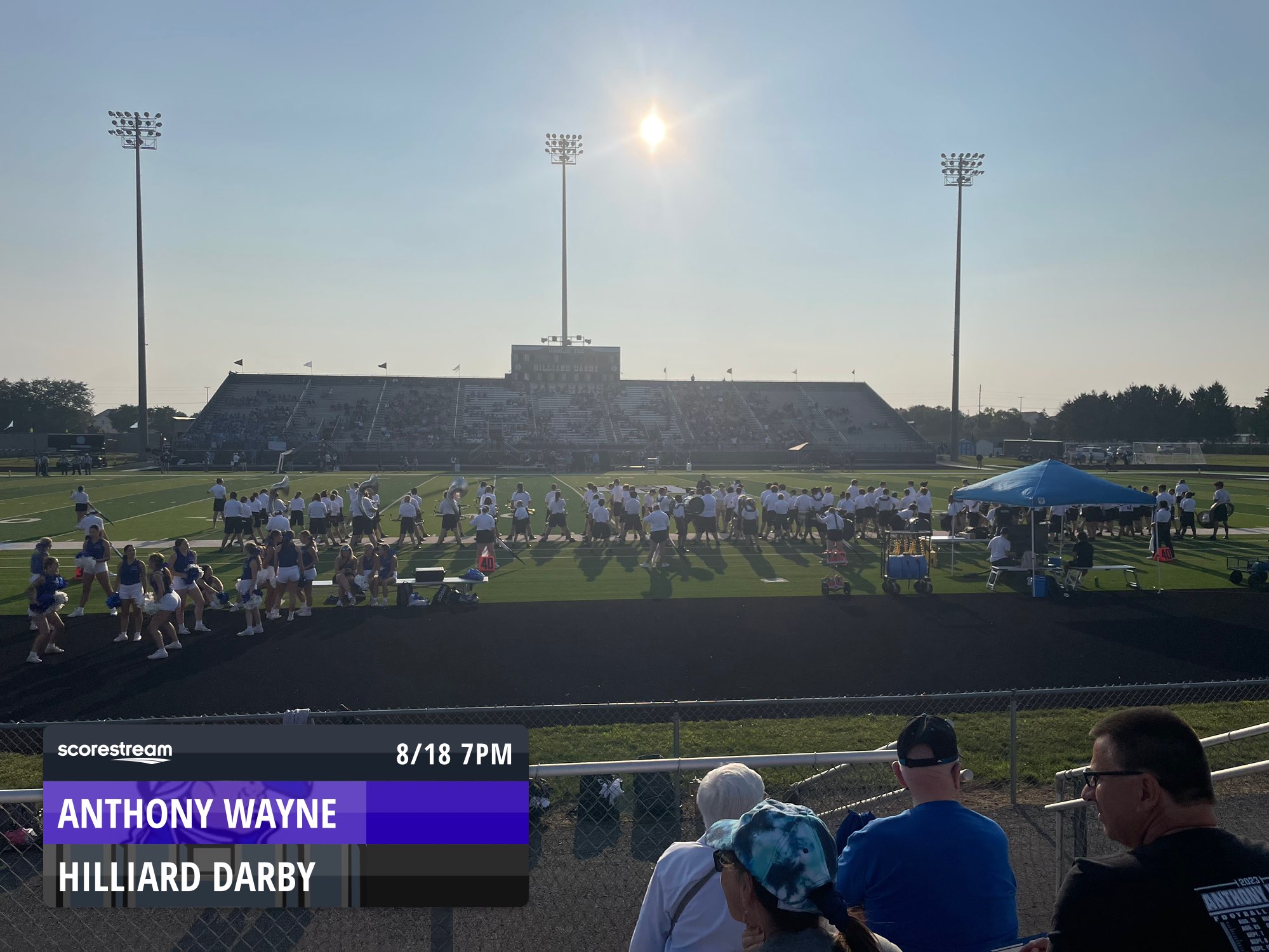 The Hilliard Darby Panthers defeat the Anthony Wayne Generals 34 to 28 ...
