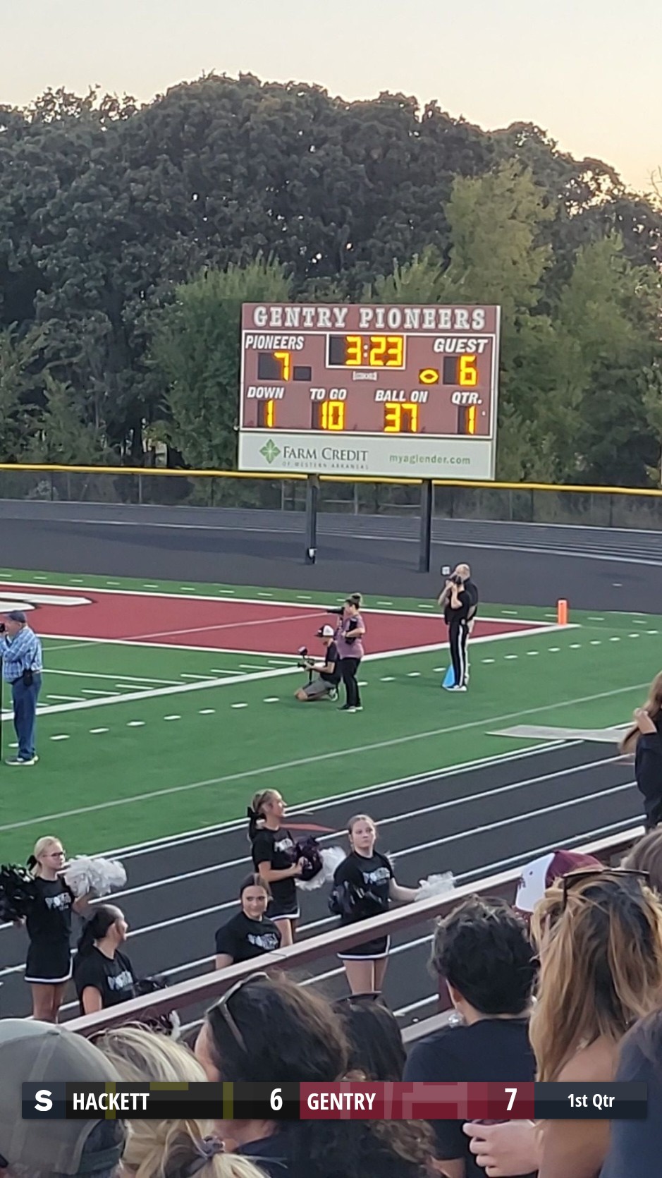 The Gentry Pioneers defeat the Hackett Hornets 55 to 18 - ScoreStream The Gentry Pioneers defeat the Hackett Hornets 55 to 18 - ScoreStream