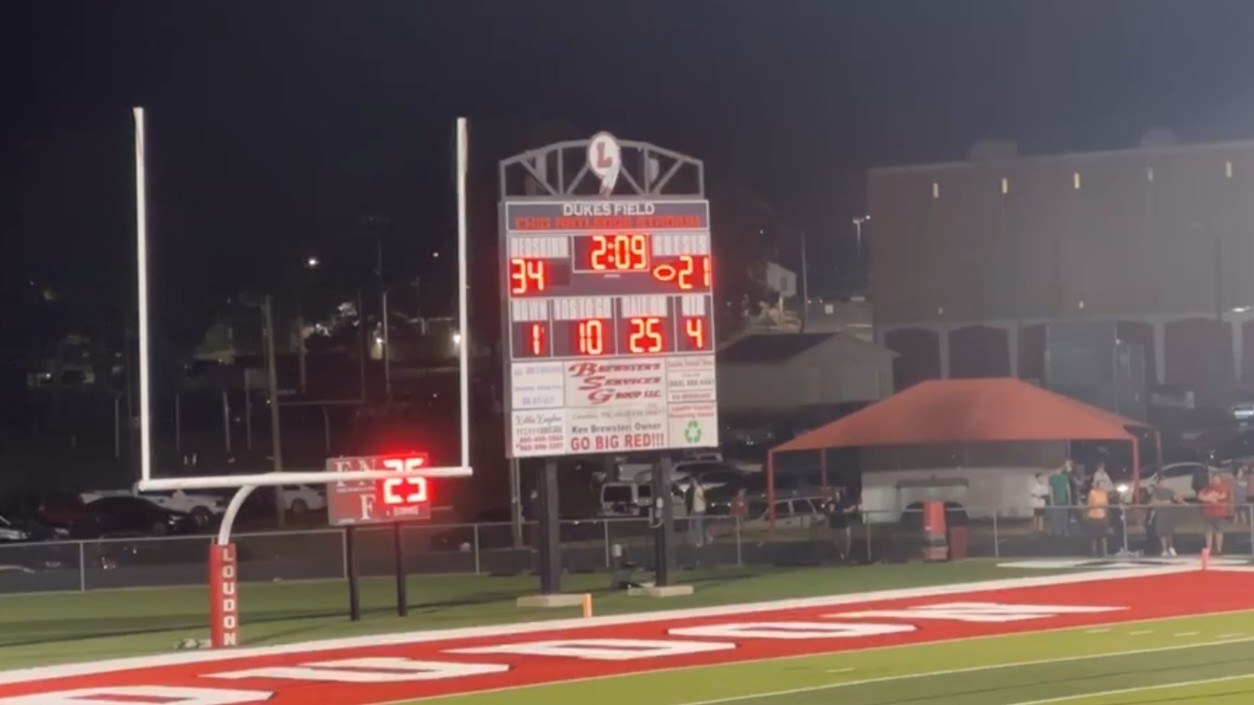 The Loudon Redskins defeat the Soddy Daisy Trojans 34 to 21 - ScoreStream