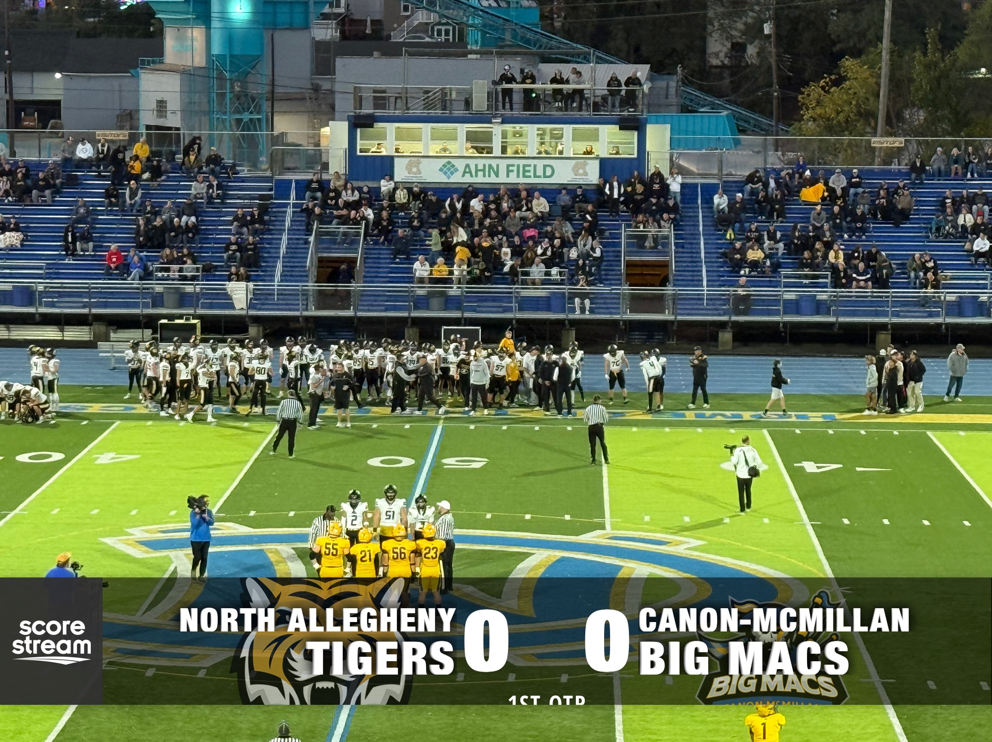The North Allegheny Tigers defeat the Canon-McMillan Big Macs 38 to 6 ...