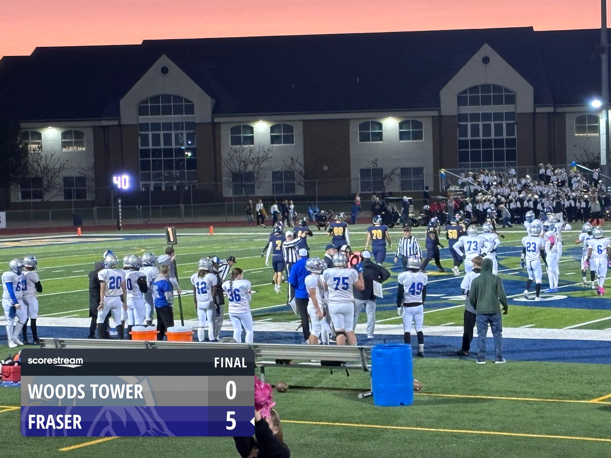 The Fraser Ramblers defeat the Woods Tower Titans 5 to 0 - ScoreStream