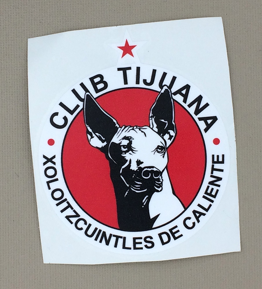 Tijuana Xolos Window Decal - SportsHistoryCollectibles.com
