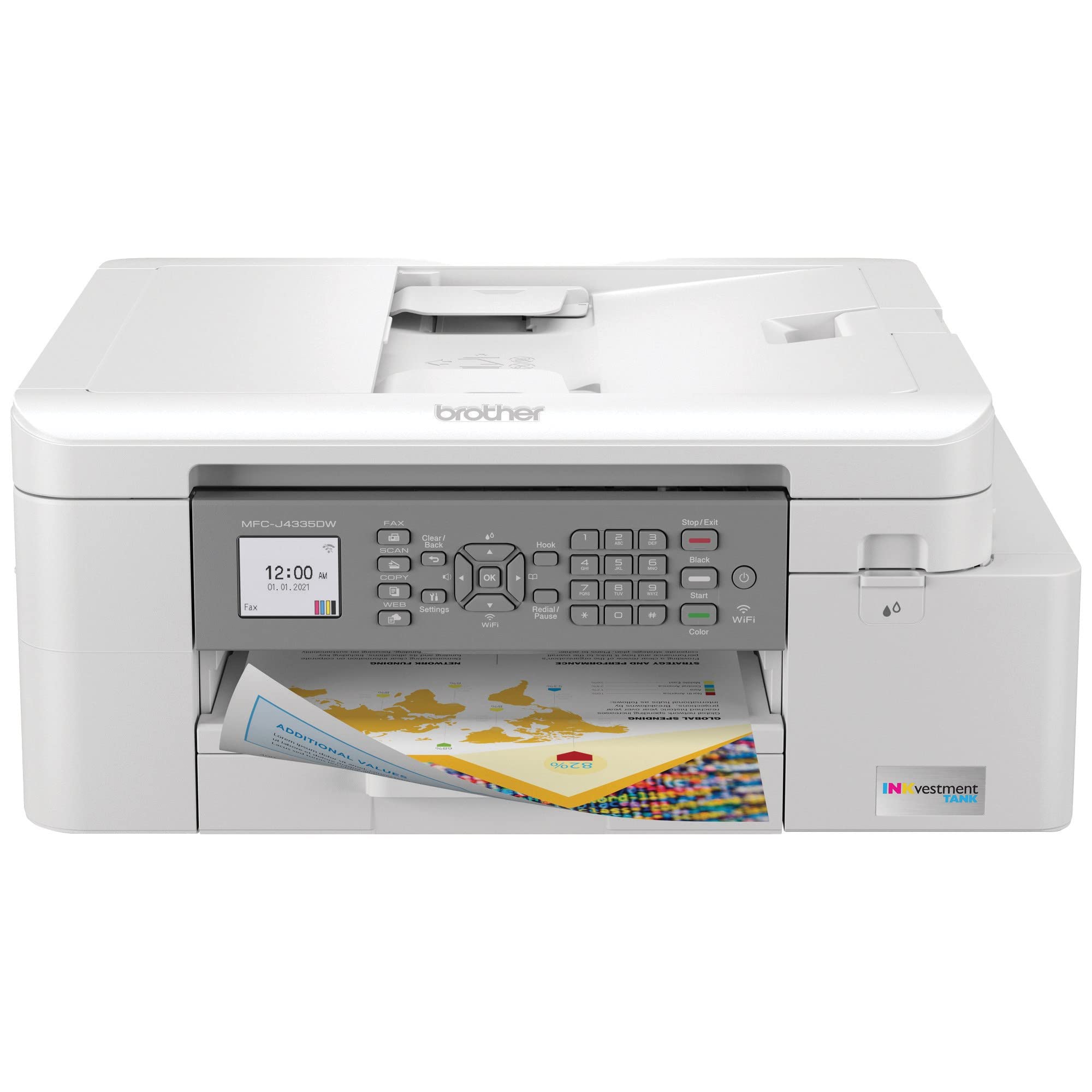 A3 Printer Brother MFC J6940DW Wireless Color Inkjet All In One Printer ...