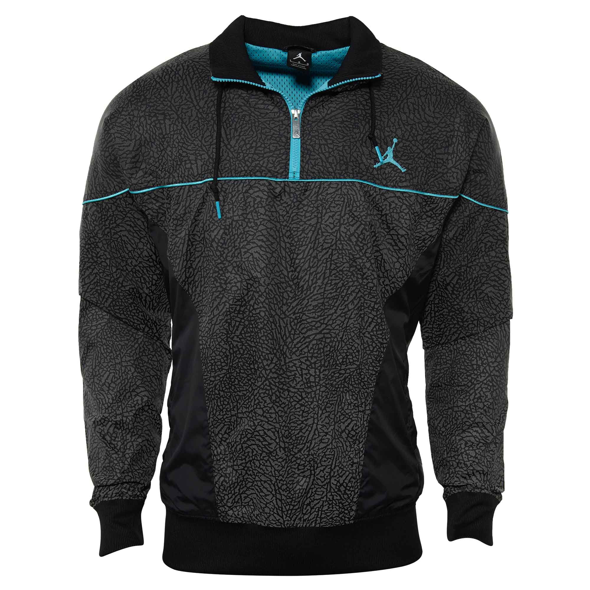 Jordan Brandclub Jordan Retro 3 Reflective Half Zip Jacket Mens Style 585545