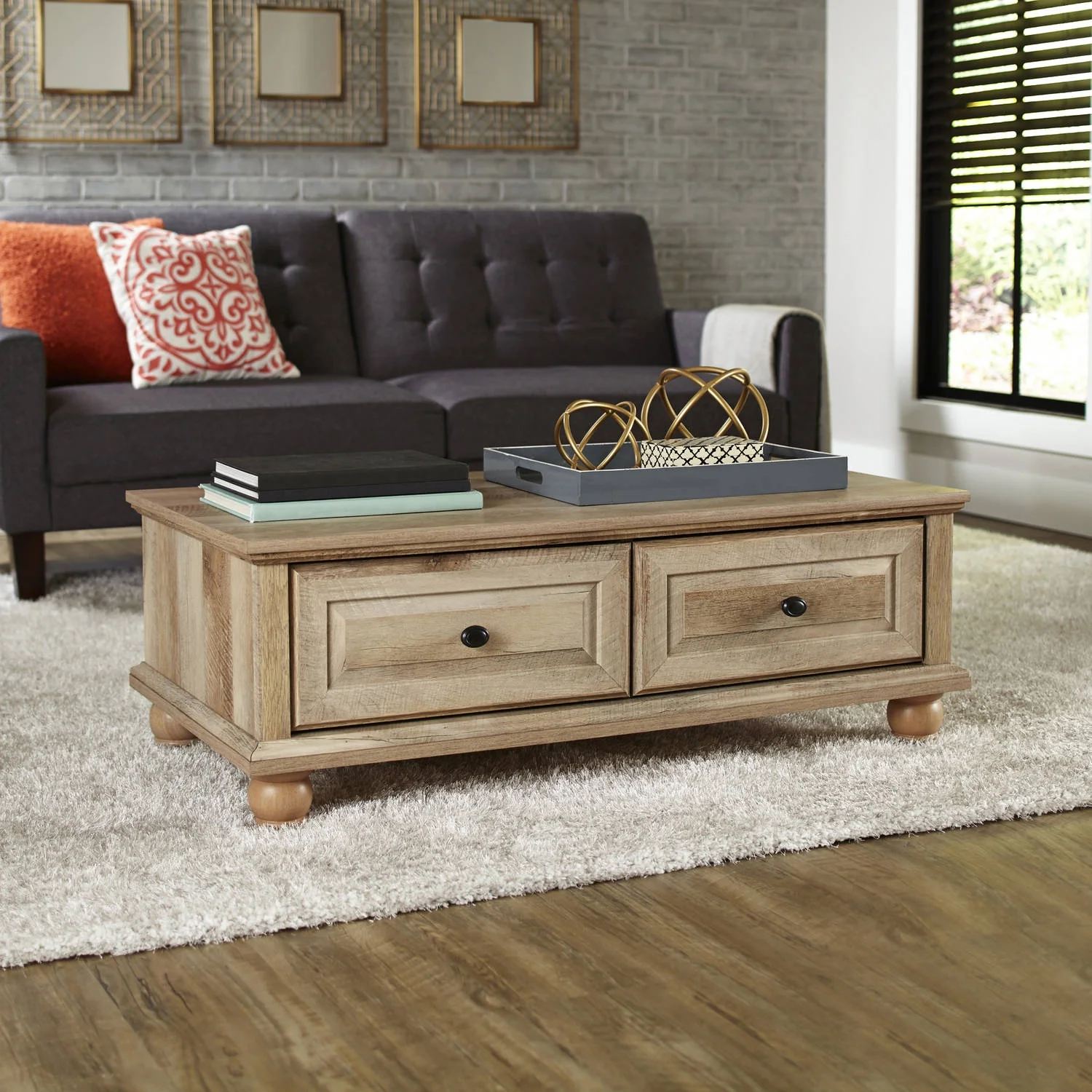 Better homes and gardens steele coffee table store