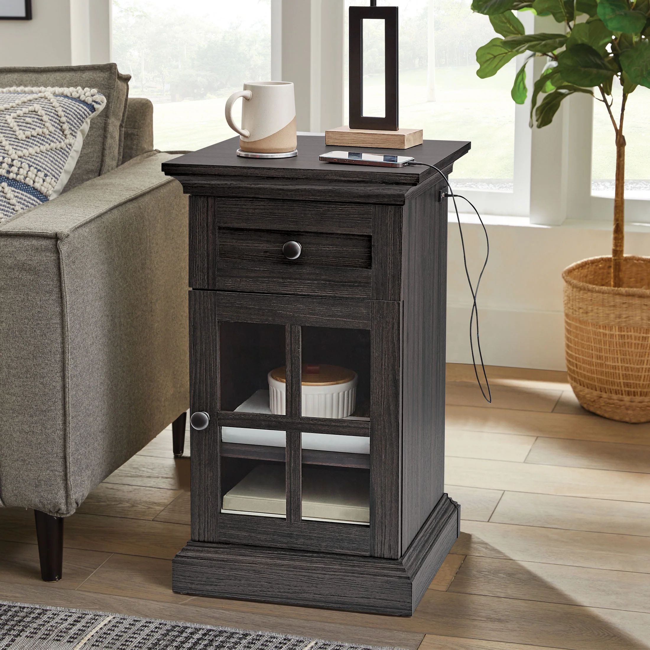 Better Homes Gardens Brandclub Better Homes Gardens Laurel Accent Table with Drawer Multiple Finishes