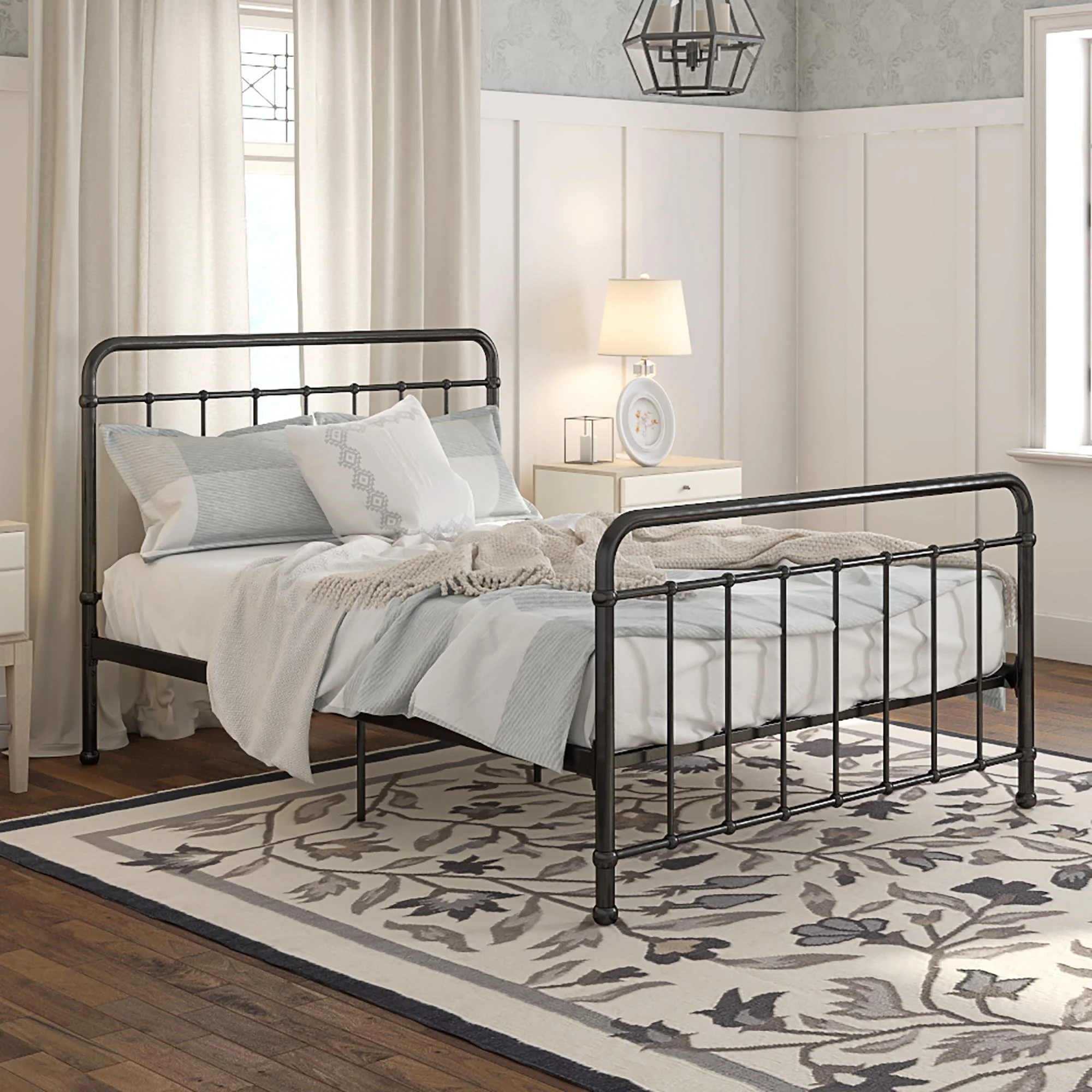 Better Homes Gardens Brandclub Better Homes Gardens Kelsey Full Metal Bed White