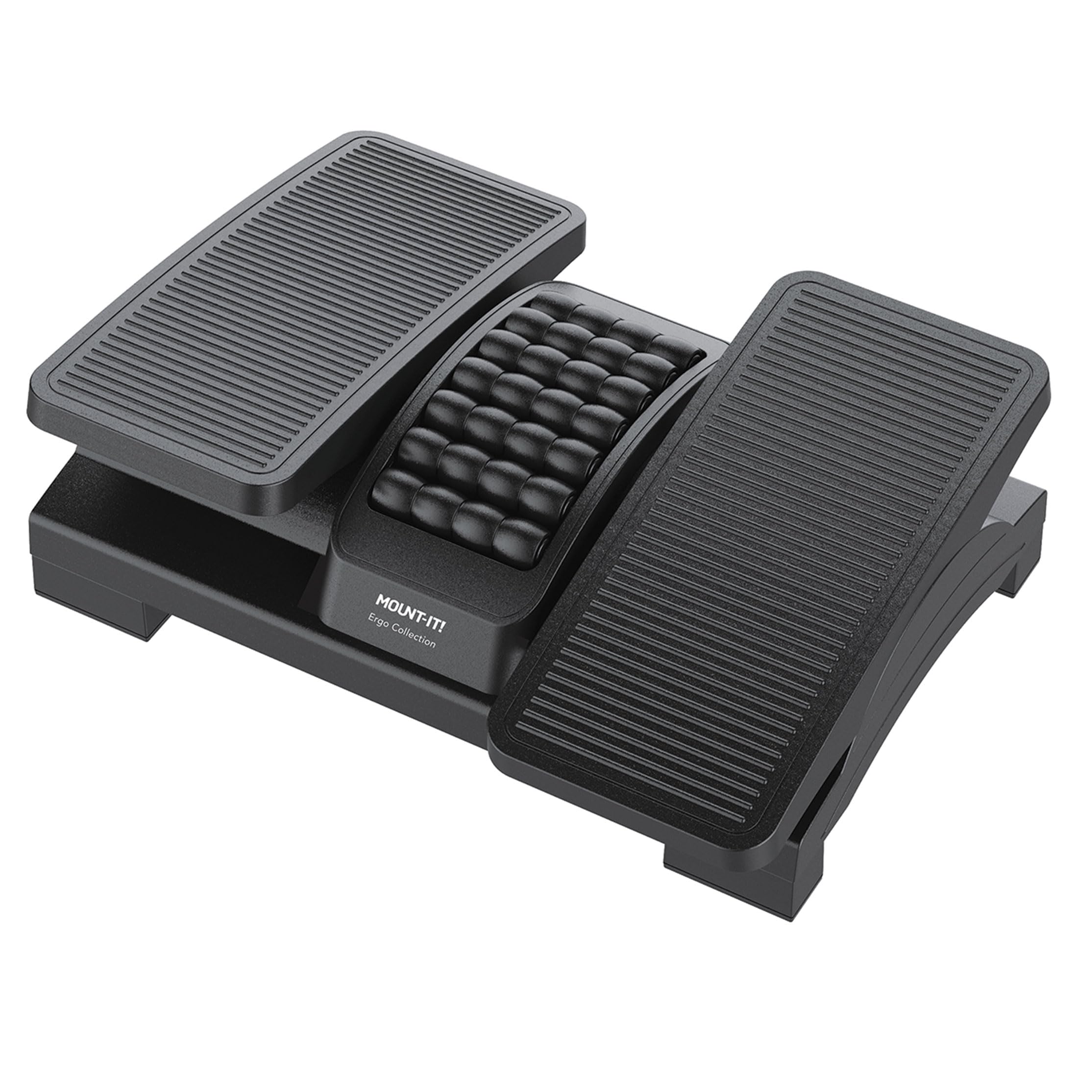 Mount It Brandclub Mount It Ergonomic Footrest Tilt Adjustable Individual Platforms Height Adjustable Foot Rest with Massage Surface Under Desk Foot Stool for Office