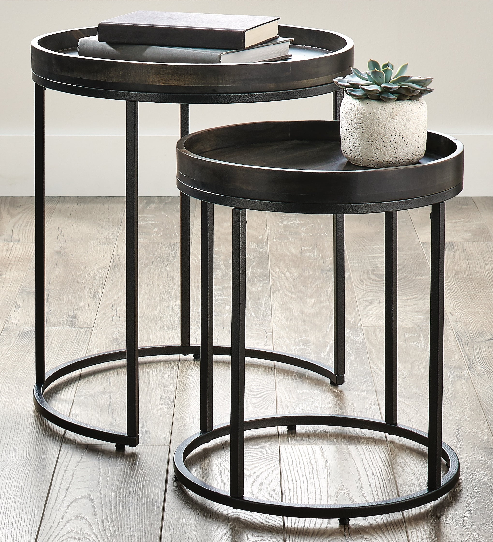 Better homes and gardens seacliff wrought iron nesting side tables store