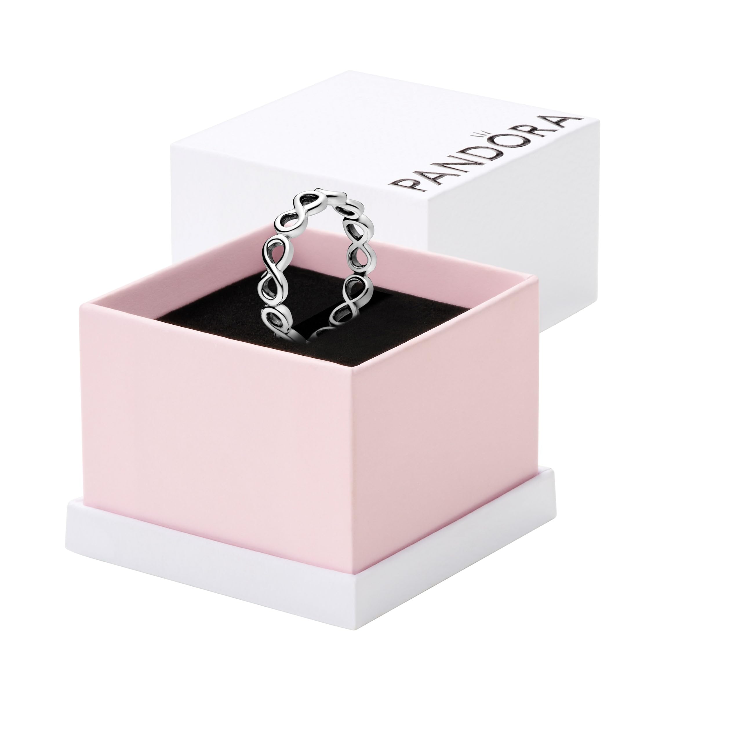 Pandora pink band ring store