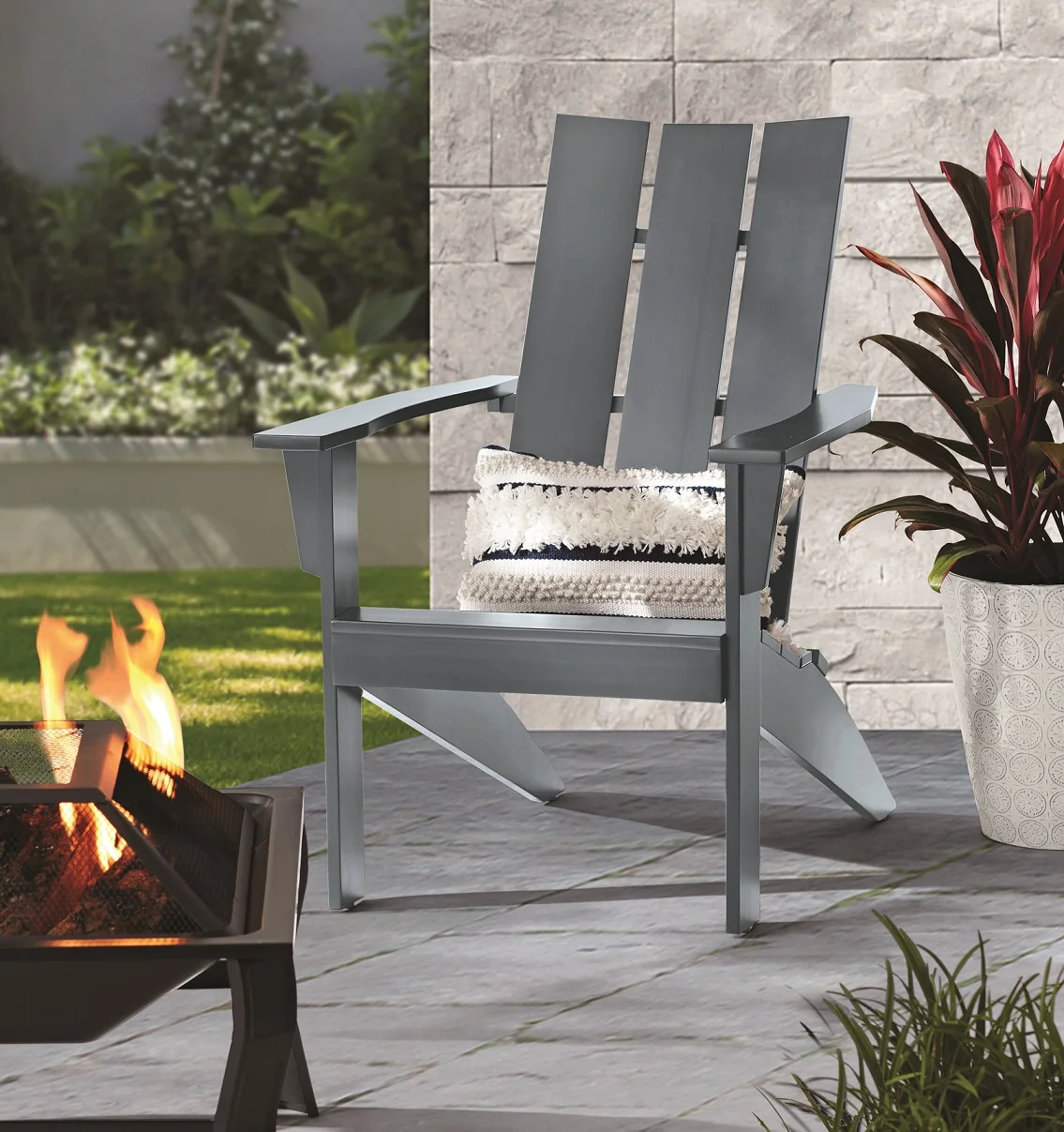 Mainstay Brandclub Mainstays Outdoor Wood Porch Rocking Chair Dark Brown Color Weather Resistant Finish