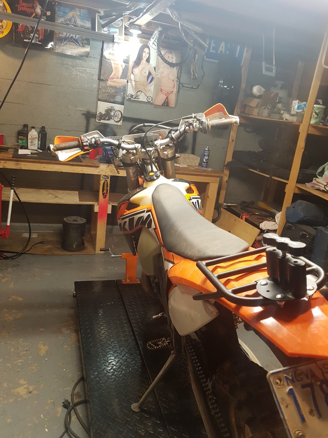 Nomadic Luggage Rack KTM MX/Enduro 2014-2016 – KTM Twins