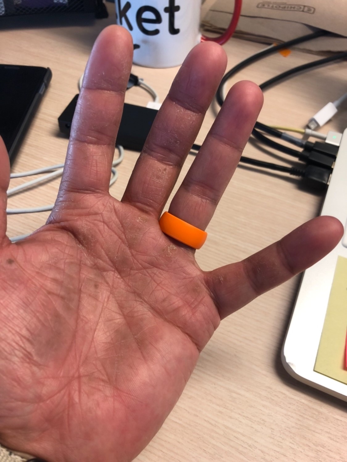 Groove Silicone Ring | Blaze Orange | Activewear Ring | Groove Life ...