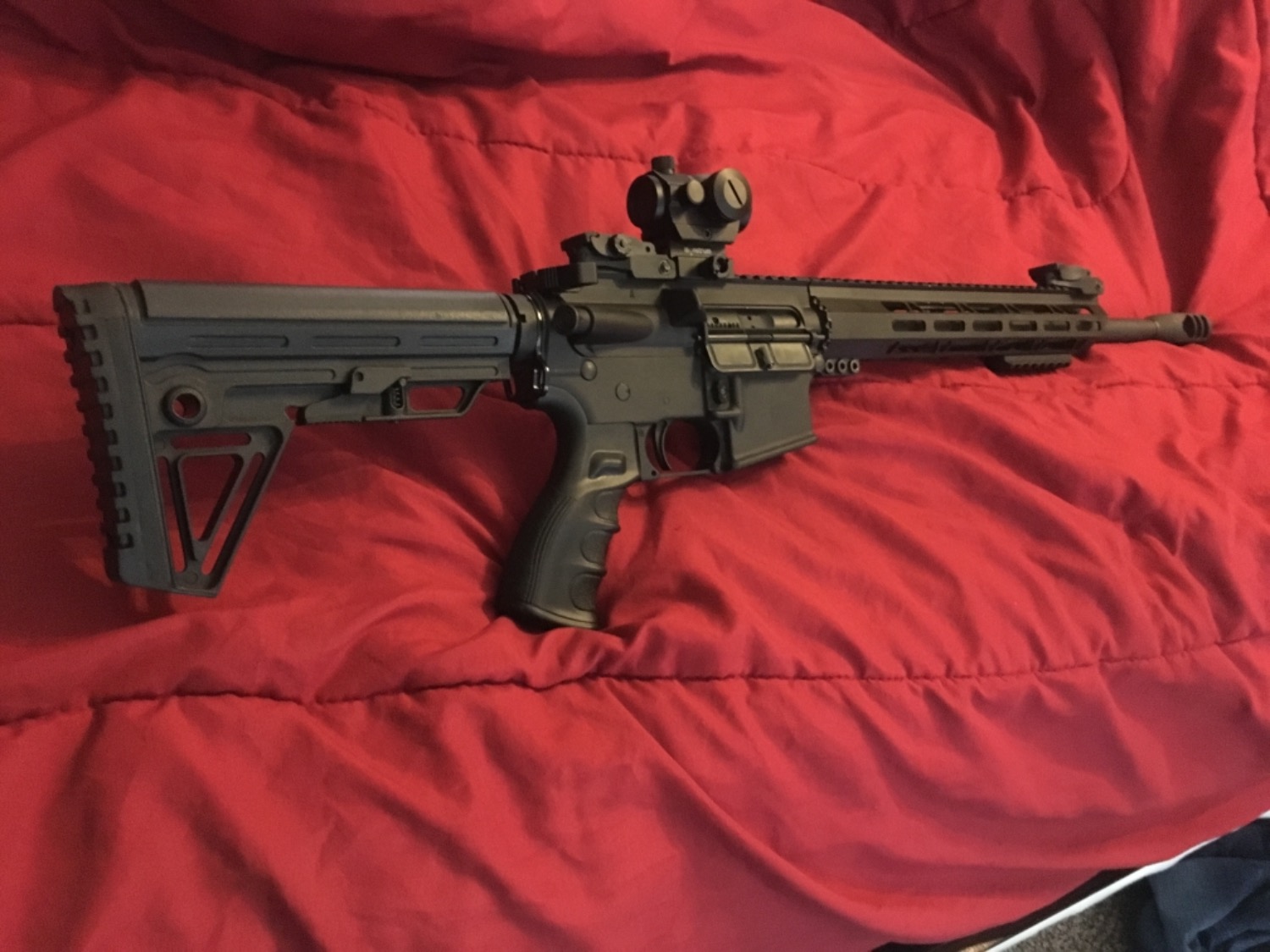 Trinity Force Alpha Stock - Black - AR15Discounts