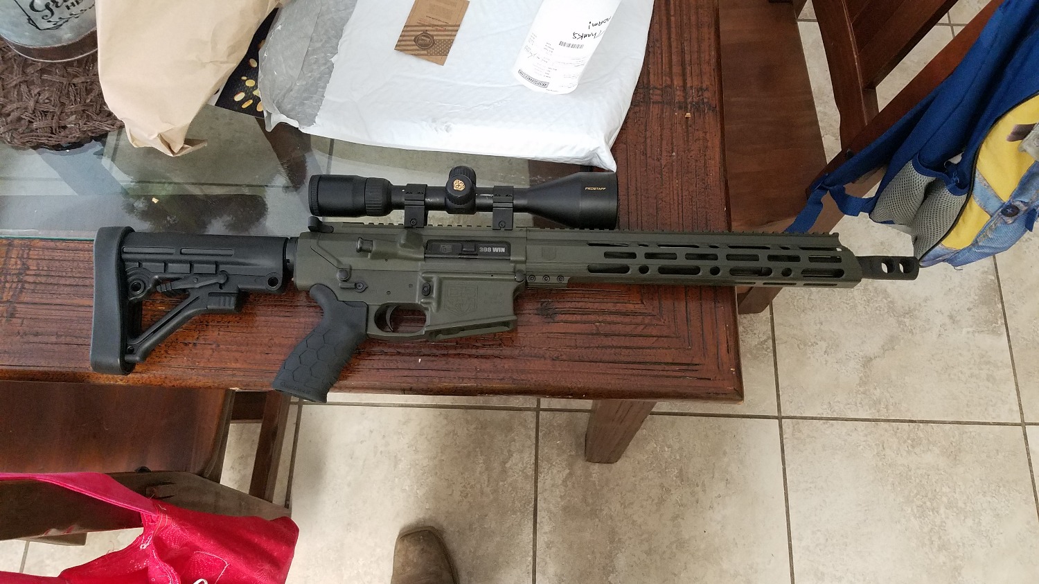 Trinity Force Omega Mil Spec Stock & Buffer Kit - Black - AR15Discounts