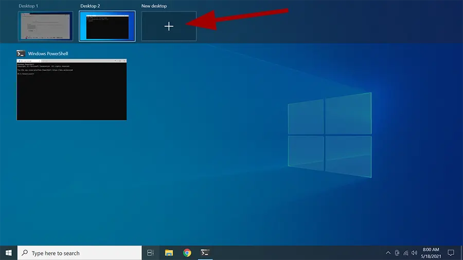 New Desktop Shortcut Keyboard Shortcut To Create New Desktop In 