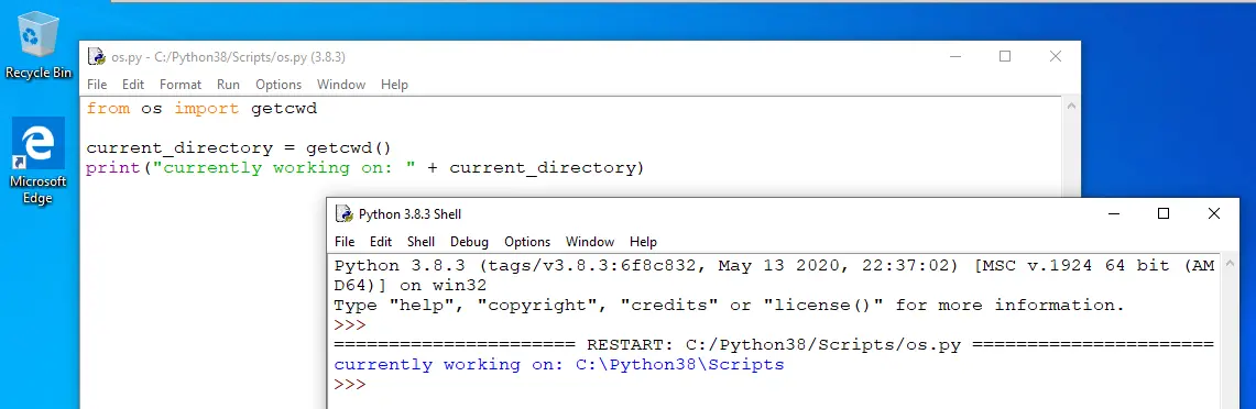 How To Get Current Directory In Python