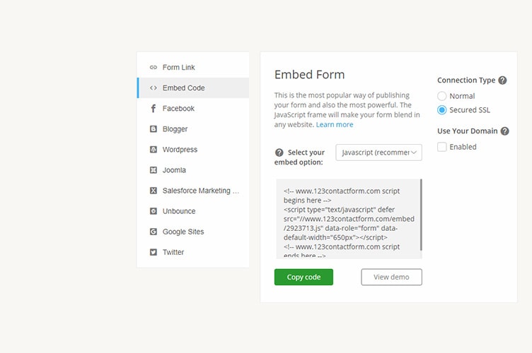 Email Form Builder Create Forms With HTML Email Templates