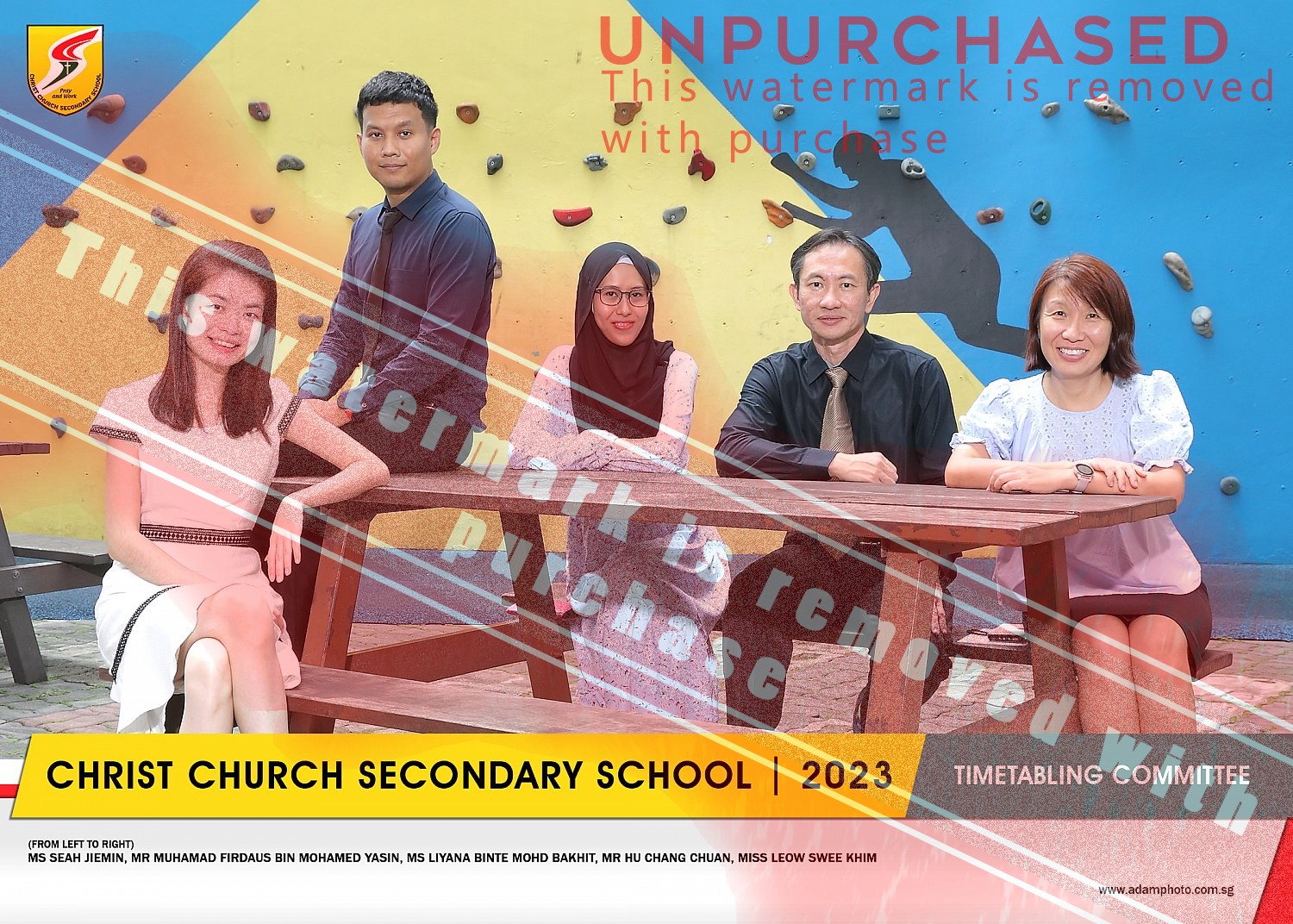 Christ Church Secondary School - Staff 2023 - School 2023 - ADAMPHOTO