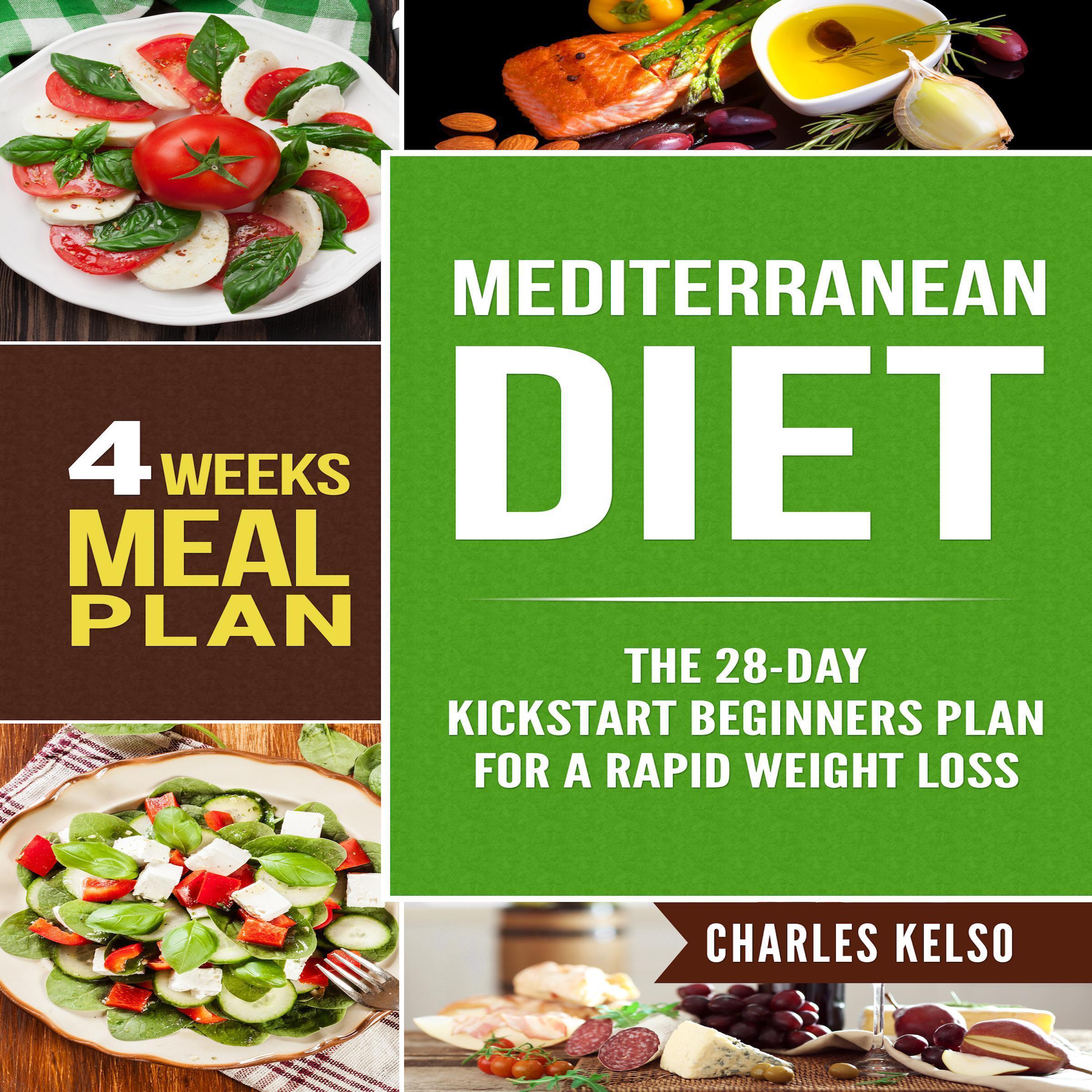 28 Day Mediterranean Diet Meal Plan Printable