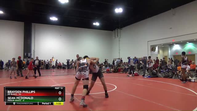 Brayden Phillips (MF Black) vs Sean McDonald (Minion White)
