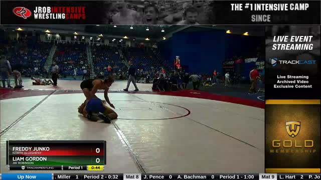 Liam Gordon (JW Robinson) vs Freddy Junko (North Allegheny)