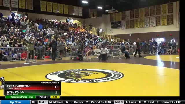 Kyle Parco (De La Salle) vs Ezra Cardenas (Steele Canyon)