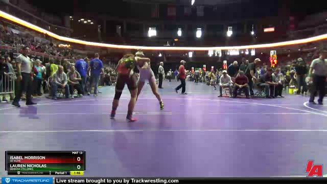 Lauren Nicholas (Denver Cyclones) vs Isabel Morrison (DC Elite)