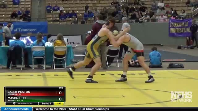 Caleb Poston (Houston) vs Mason Hull (Arlington)