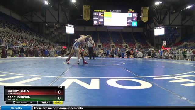Cade Johnson (Woodbury) vs Jacory Bates (Eden Prairie)