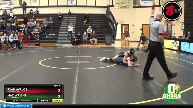 Ryan Avalos (Perrysburg) vs Mac Wright (St. Ignatius)