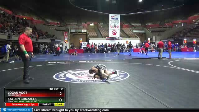 Logan Vogt (Golden Boyz) vs Kayden Gonzales (Tehachapi Valley Wrestling ...