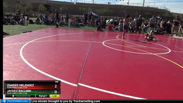 Zander Melendez (SLAM WRESTLING CLUB) vs Jayden Ballard (SLAM WRESTLING ...