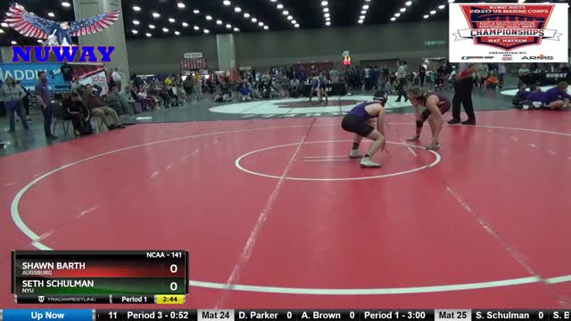 Seth Schulman (NYU) vs Shawn Barth (Augsburg)