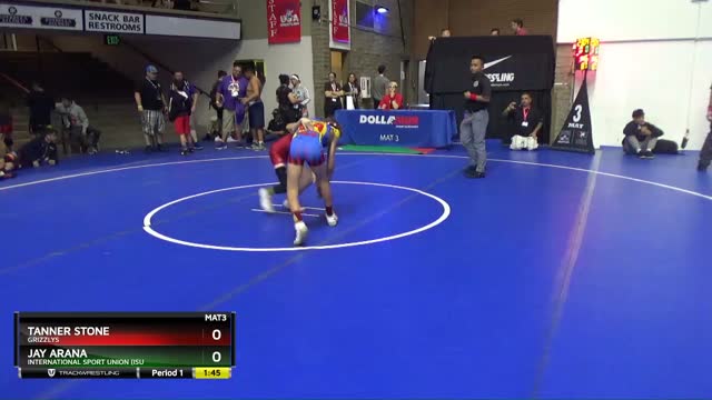 Tanner Stone (Grizzlys) vs Jay Arana (International Sport Union (ISU)