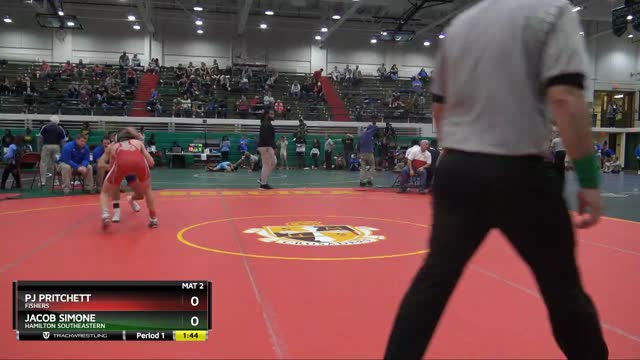 Jacob Simone (Hamilton Southeastern) vs Pj Pritchett (Fishers)