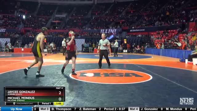 JayCee Gonzalez (Aurora (East)) vs Michael Mondus (Palatine (Fremd))