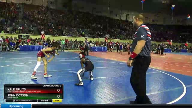 John Dotson (Hard Knox) vs Kale Fruits (Bristow Elemtary Wrestling Clu)