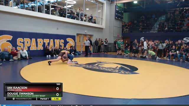 Dougie Swanson (Missoula Big Sky/Loyola Sacred Heart) vs Ian Isaacson ...