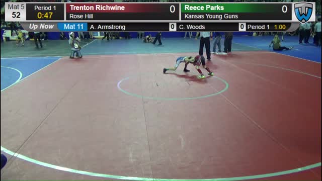 Reece Parks (Kansas Young Guns) vs Trenton Richwine (Rose Hill)