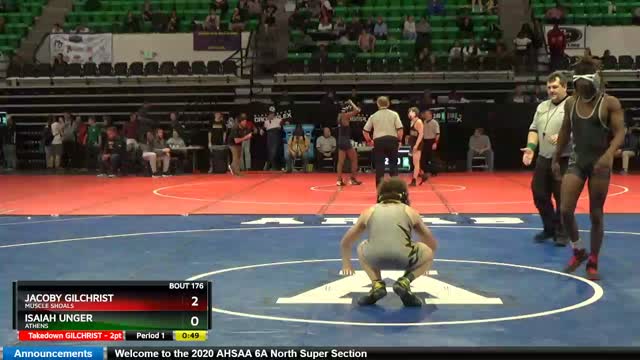 ISAIAH UNGER (Athens) vs JACOBY GILCHRIST (Muscle Shoals)